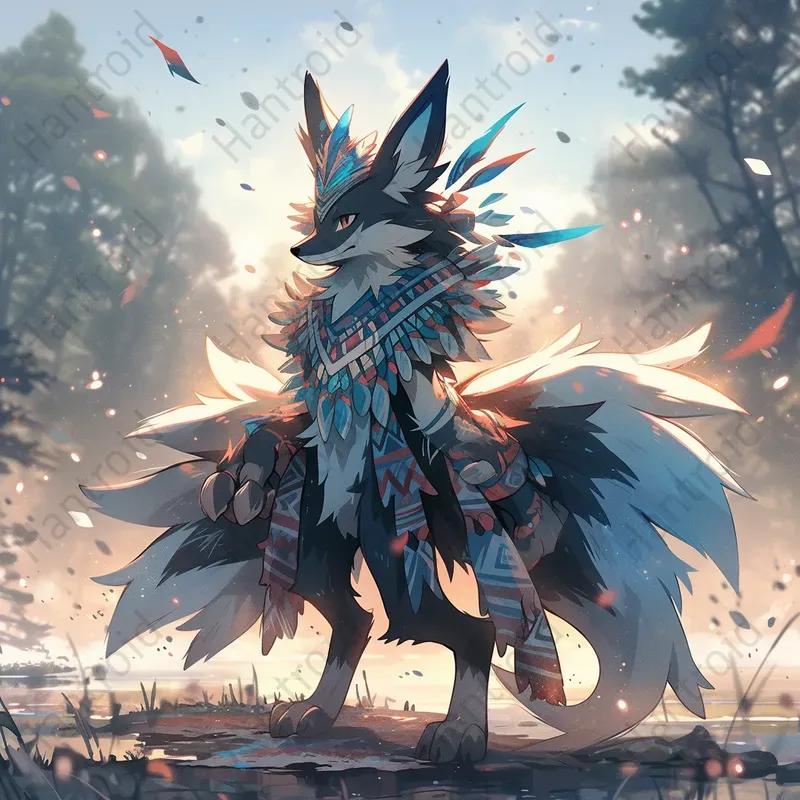 Indian Native American Pokemon Fusions Midjourney Prompt | PromptBase