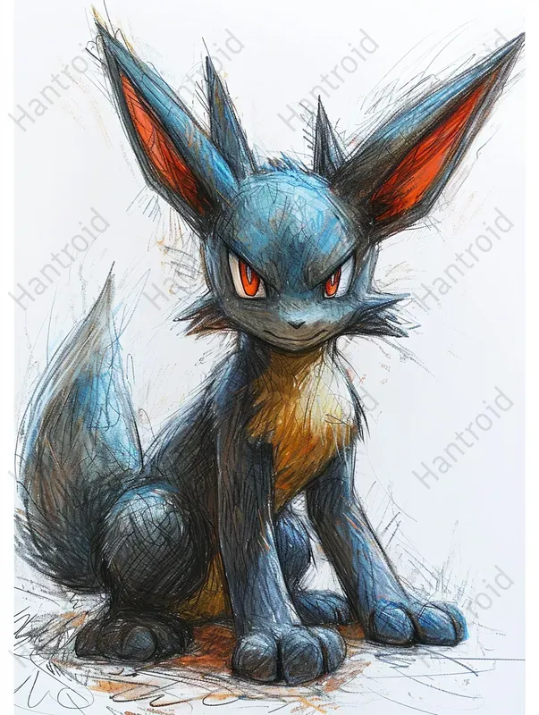 Playful Pokemon Sketches Midjourney Prompt | PromptBase