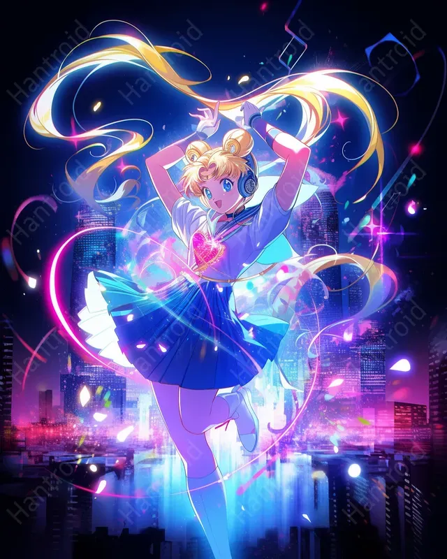 Exclusive Nightcore Female Animes Midjourney Prompt | PromptBase