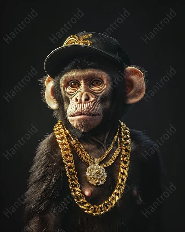 Exclusive Animal Rapper Golden Grooves Midjourney Prompt | PromptBase