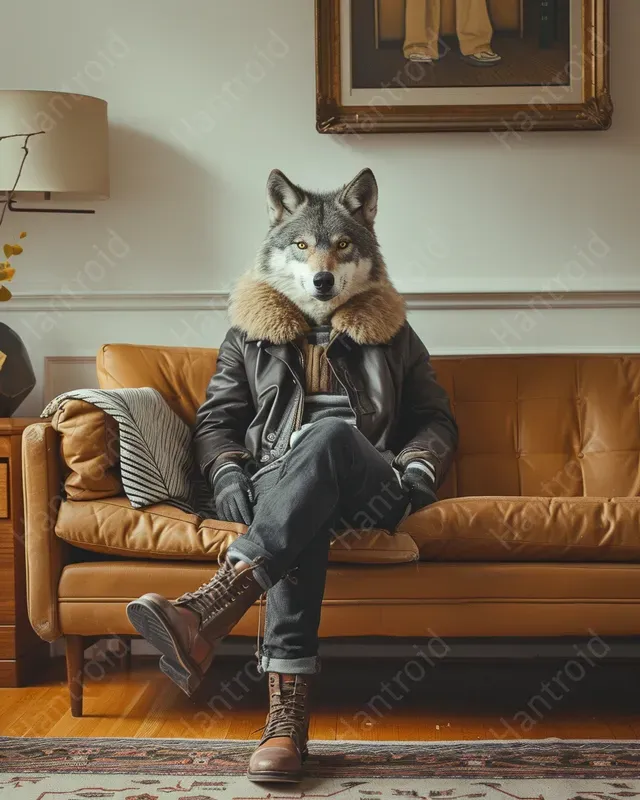 Furry Fashion Flair Rooms Midjourney Prompt | PromptBase