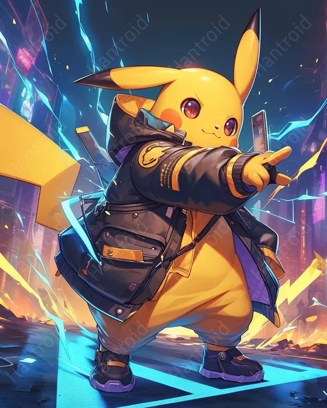 Epic Cyberpunk Pokemon Fusions Midjourney Prompt | PromptBase
