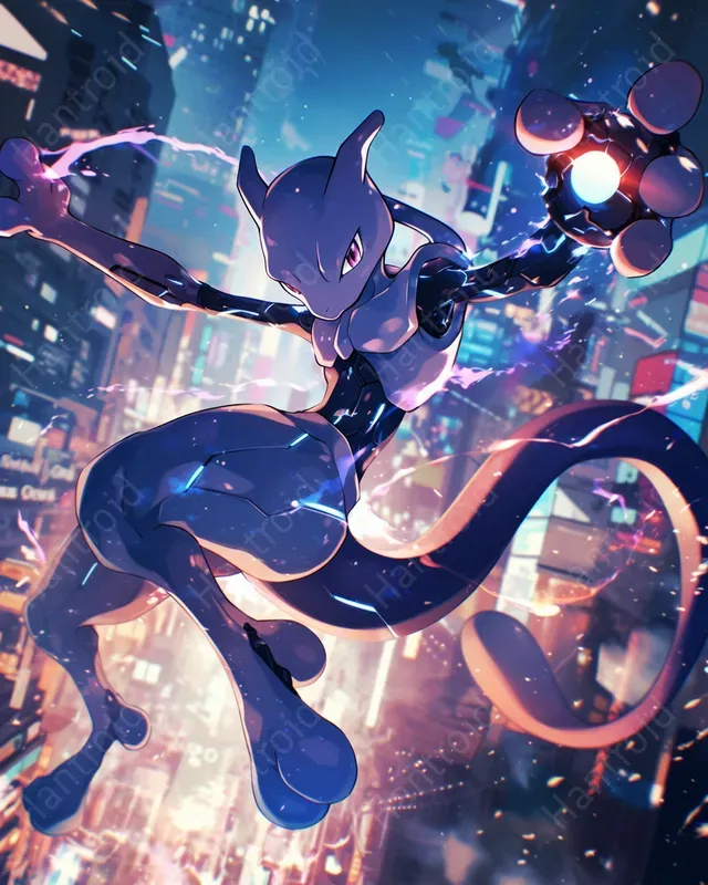 Epic Cyberpunk Pokemon Fusions Midjourney Prompt | PromptBase