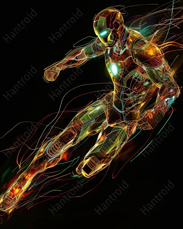 Epic Lines Comics Marvel Midjourney Prompt | PromptBase