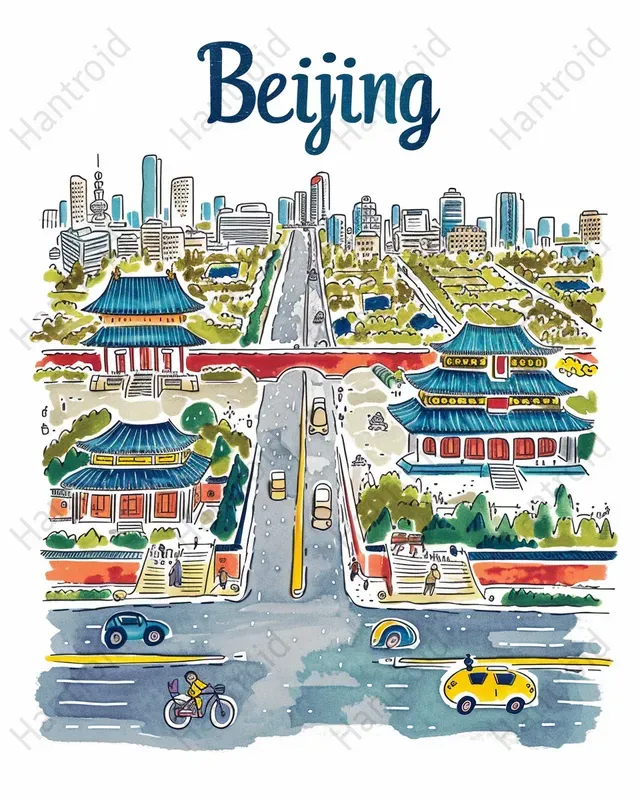 Dynamic City Sketch Maps Midjourney Prompt | PromptBase