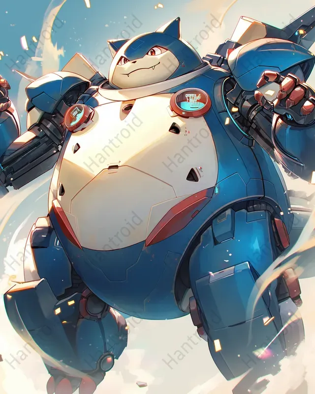 Mecha Pokemon Anime Marvel Midjourney Prompt | PromptBase