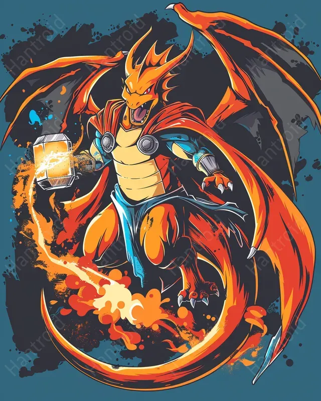 Marvel Fusion Heroic Pokemon Midjourney Prompt | PromptBase