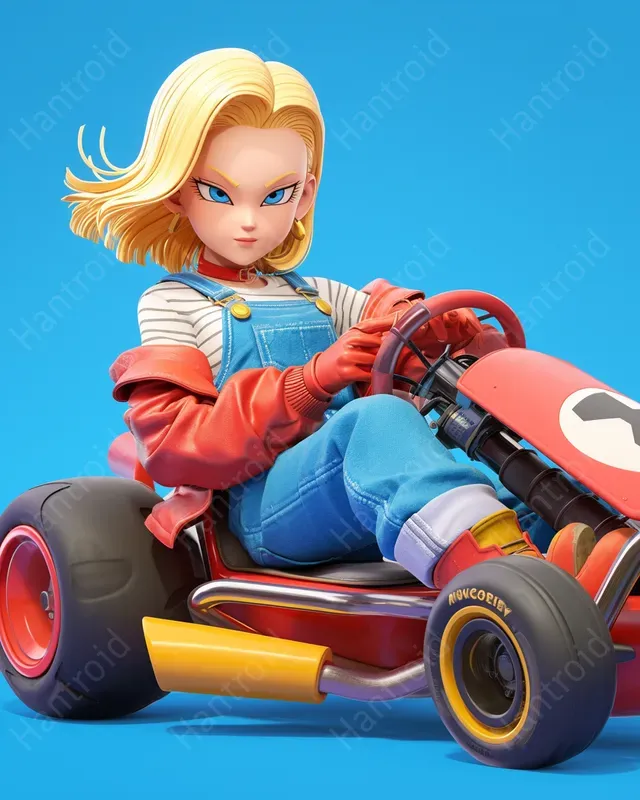 Dragon Ball Kart Thrills Midjourney Prompt | PromptBase