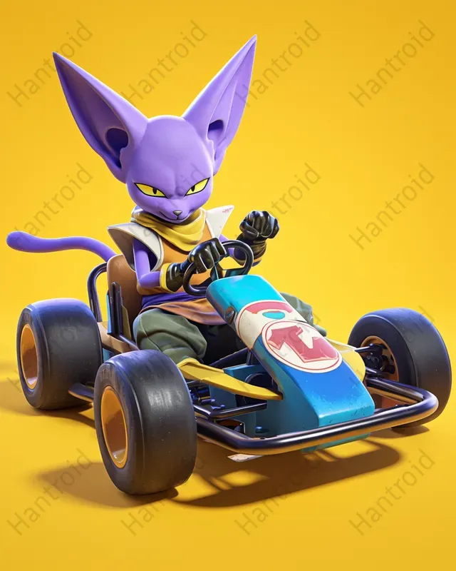 Dragon Ball Kart Thrills Midjourney Prompt | PromptBase