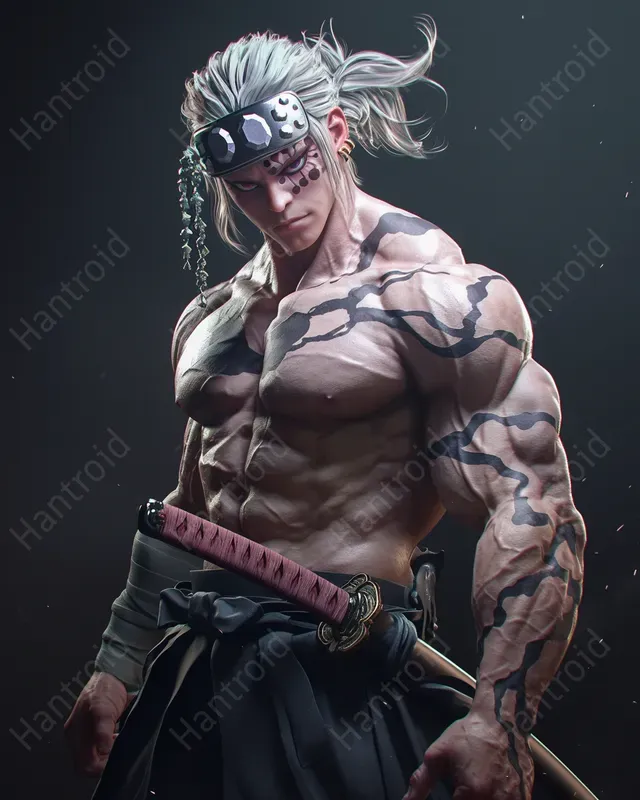 Demon Slayer Fitness Fusions Midjourney Prompt | PromptBase