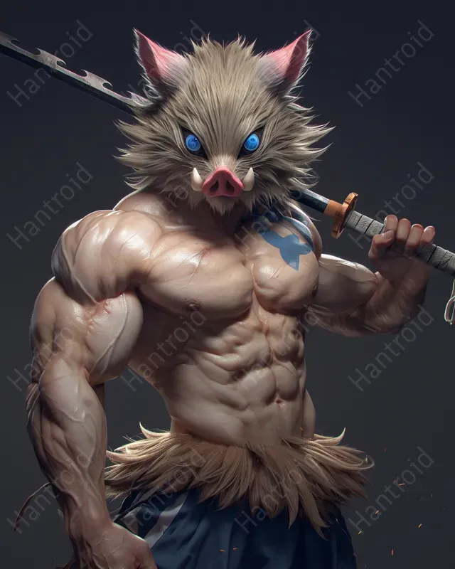 Demon Slayer Fitness Fusions Midjourney Prompt | PromptBase