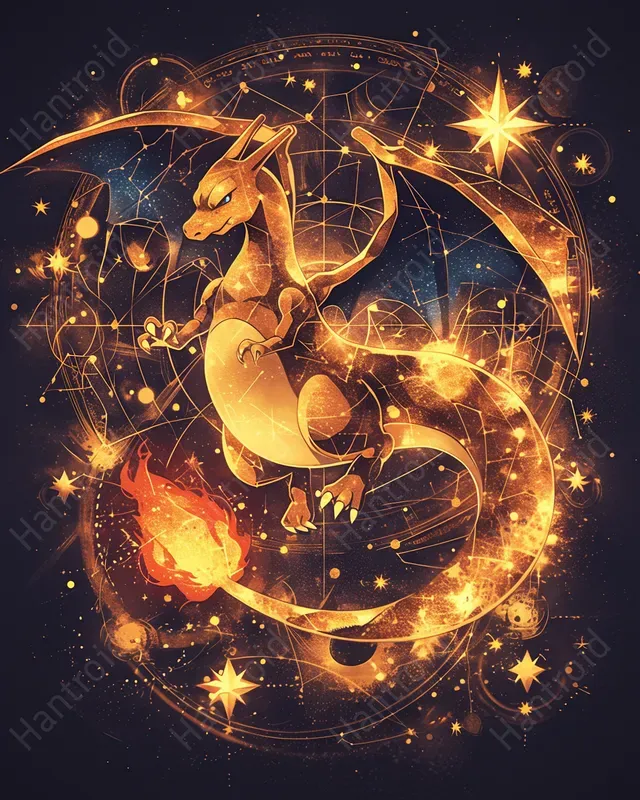 Celestial Pokemon Silhouettes Midjourney Prompt | PromptBase