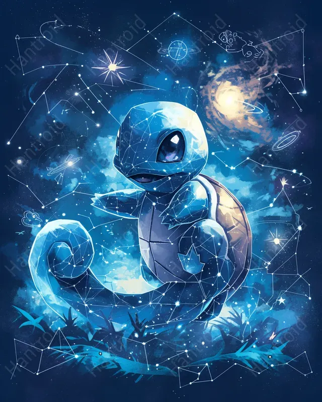 Celestial Pokemon Silhouettes Midjourney Prompt | PromptBase