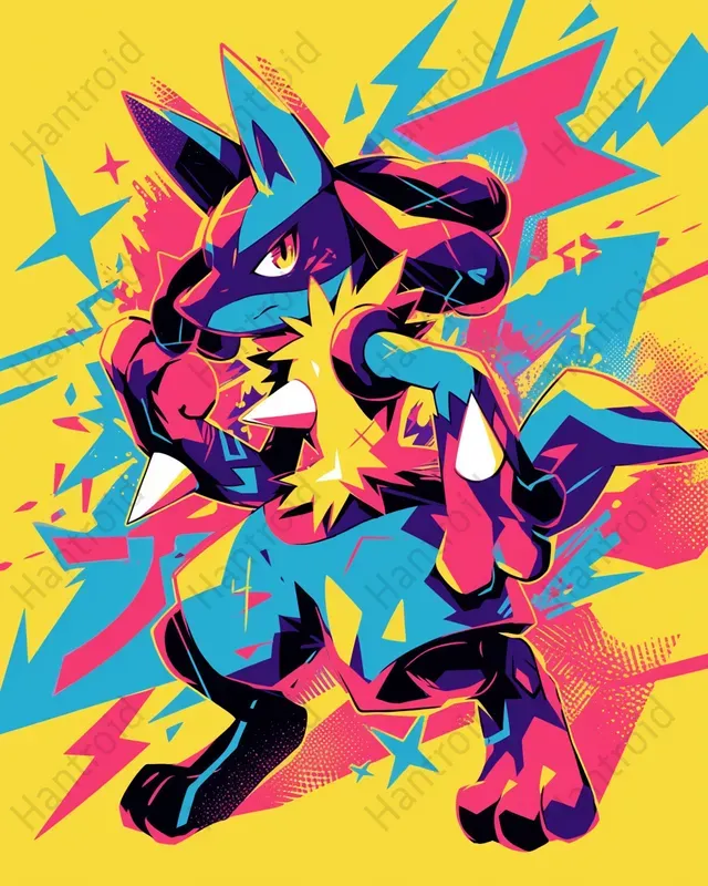 Pop Art Pokemon Tees Midjourney Prompt | PromptBase