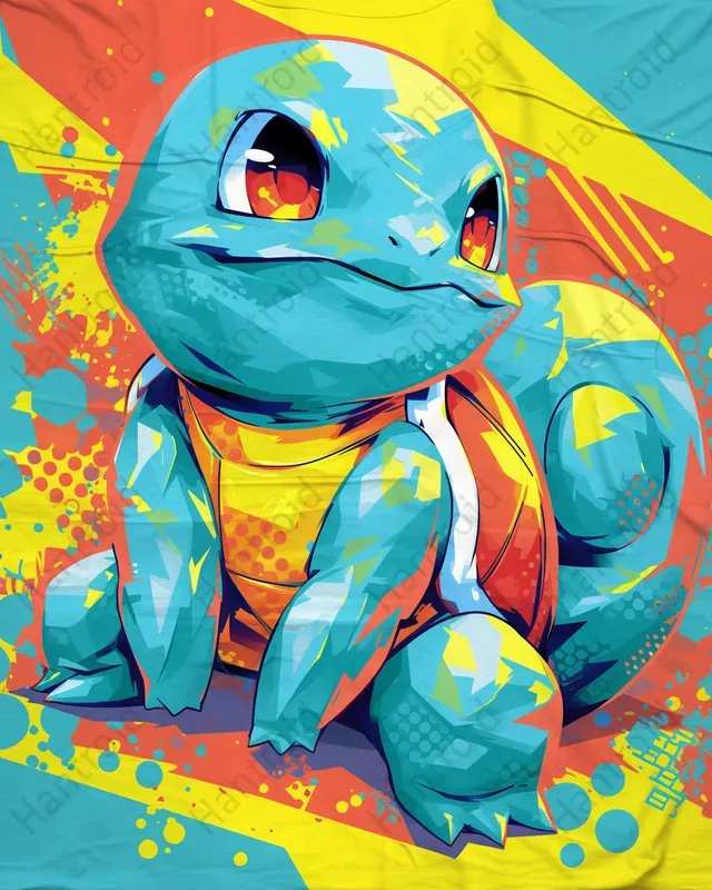 Pop Art Pokemon Tees Midjourney Prompt | PromptBase