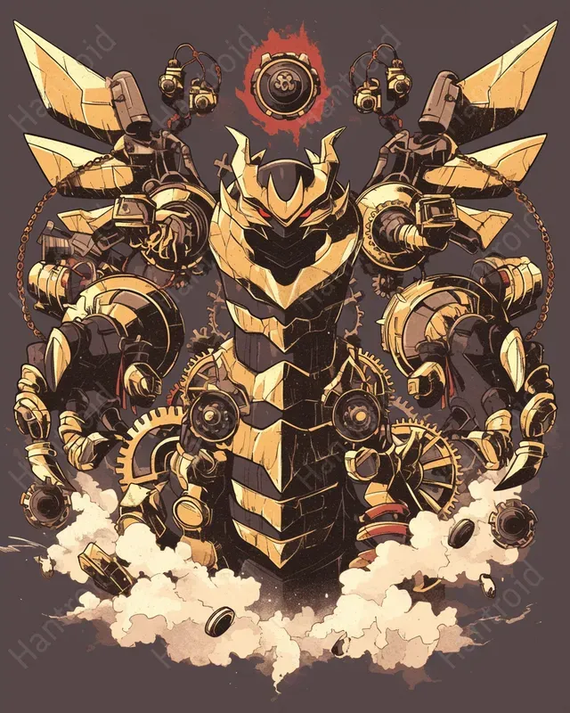 Steampunk Pokemon Fusions Midjourney Prompt | PromptBase