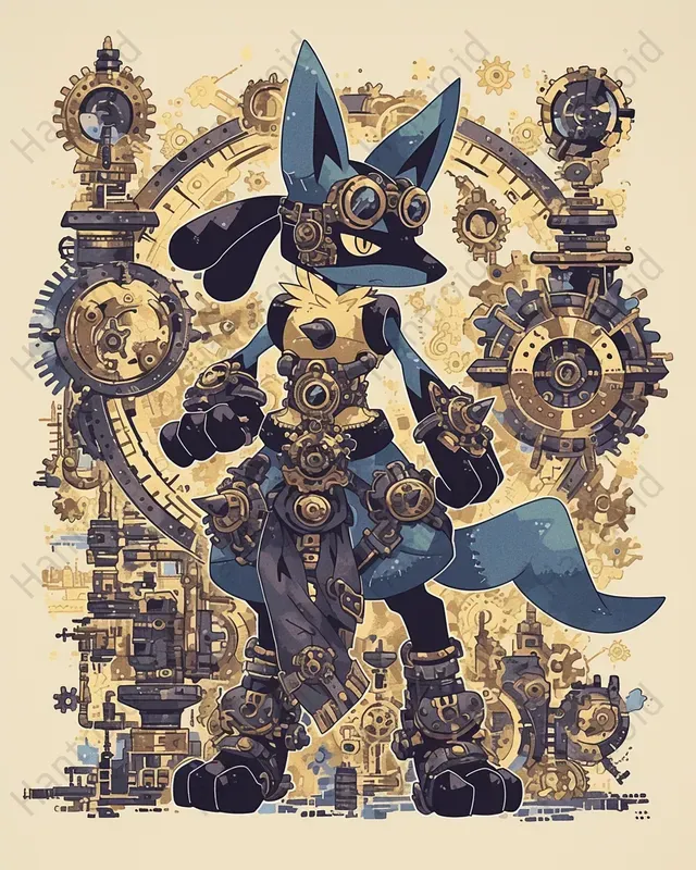 Steampunk Pokemon Fusions Midjourney Prompt | PromptBase