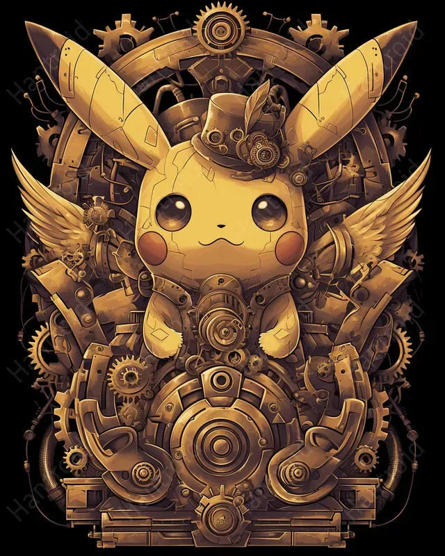 Steampunk Pokemon Fusions Midjourney Prompt | PromptBase