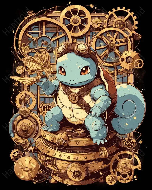 Steampunk Pokemon Fusions Midjourney Prompt | PromptBase