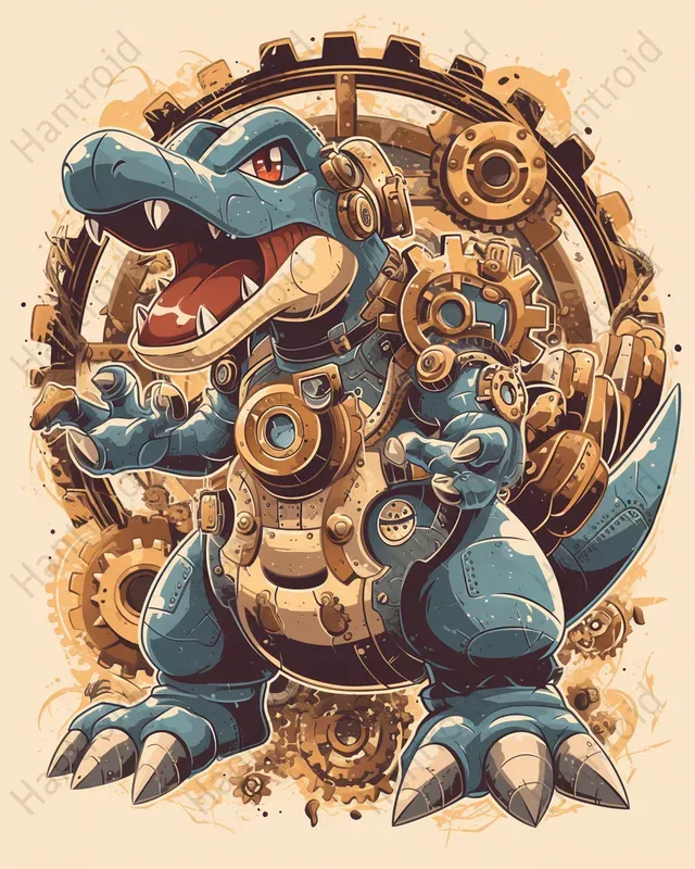 Steampunk Pokemon Fusions Midjourney Prompt | PromptBase