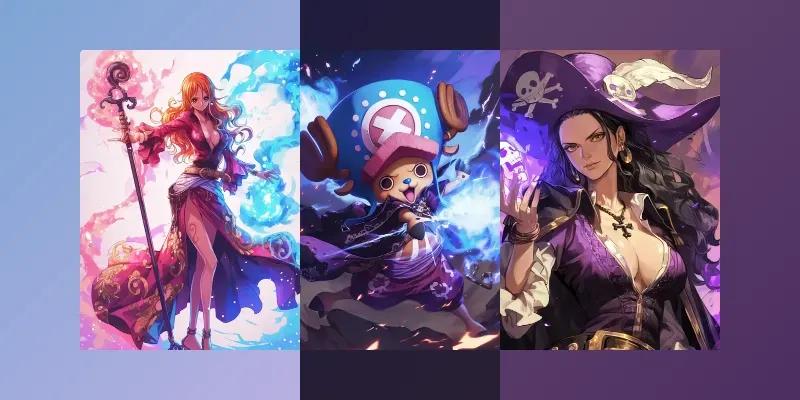 Magical Transformations One Piece Wizards Midjourney Prompt | PromptBase