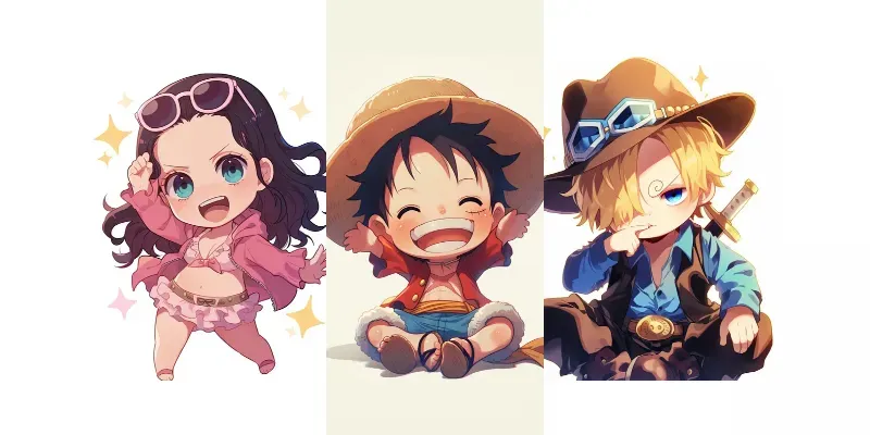 Babyfied One Piece Extravaganzas Midjourney Prompt | PromptBase