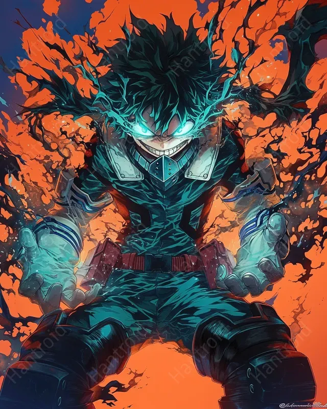 Demonic Transformations My Hero Academia Midjourney Prompt | PromptBase