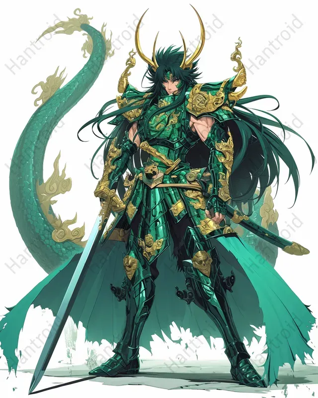 Samurai Saint Seiya Spectacles Midjourney Prompt | PromptBase