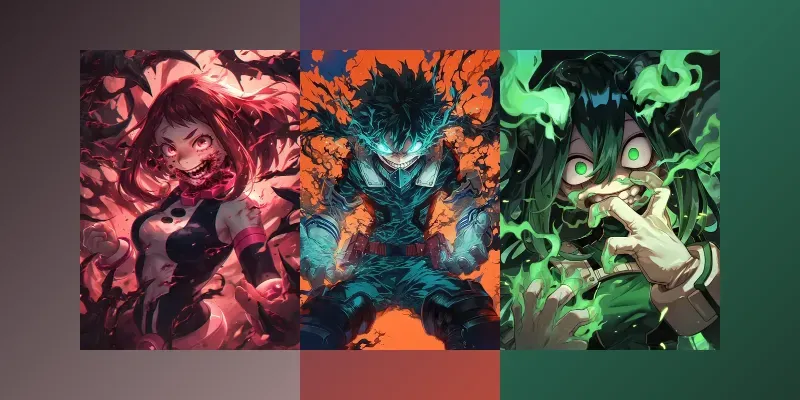 Demonic Transformations My Hero Academia Midjourney Prompt | PromptBase