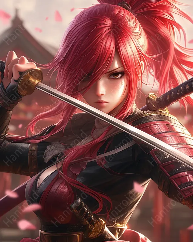 Fairy Tail Samurai Fusions Midjourney Prompt | PromptBase