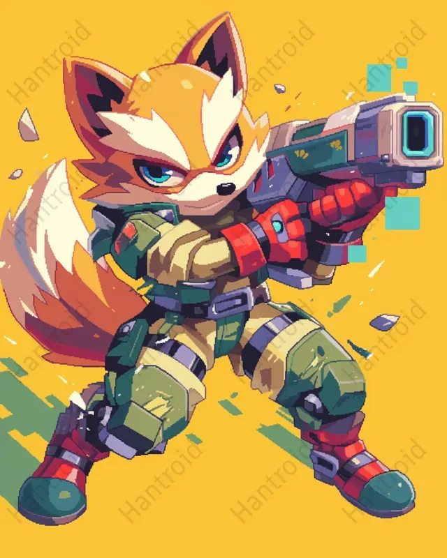 Nintendo Character Pixel Art Midjourney Prompt | PromptBase