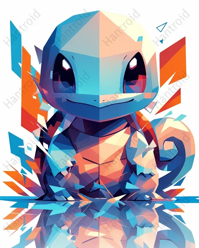 Geometric Pokemon Delights Midjourney Prompt | PromptBase
