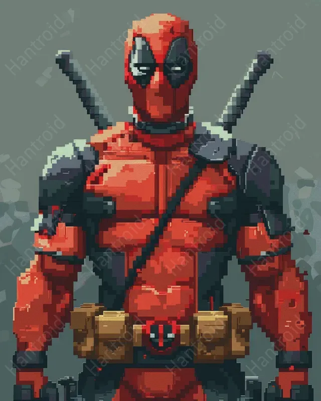 Pixelated Comic Hero Adventures Midjourney Prompt | PromptBase