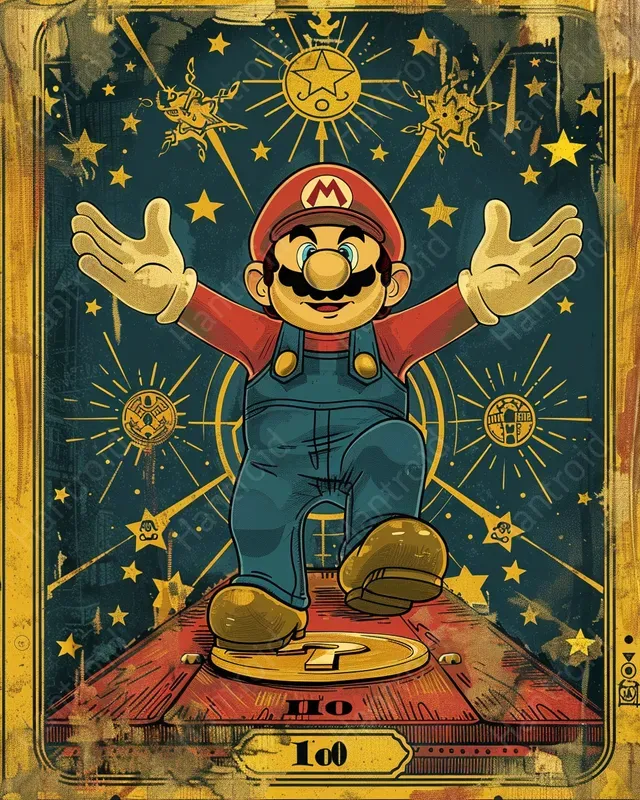 Nintendo Character Tarot Midjourney Prompt | PromptBase