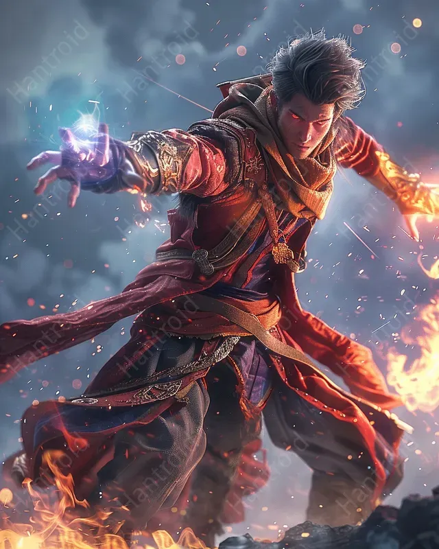 Epic Fantasy Gamer Characters Midjourney Prompt | PromptBase