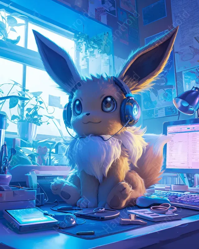 Gamerthemed Pokemon Portraits Midjourney Prompt | PromptBase