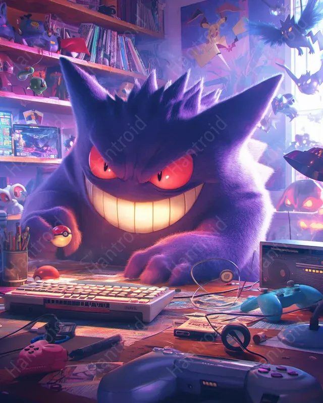 Gamerthemed Pokemon Portraits Midjourney Prompt | PromptBase