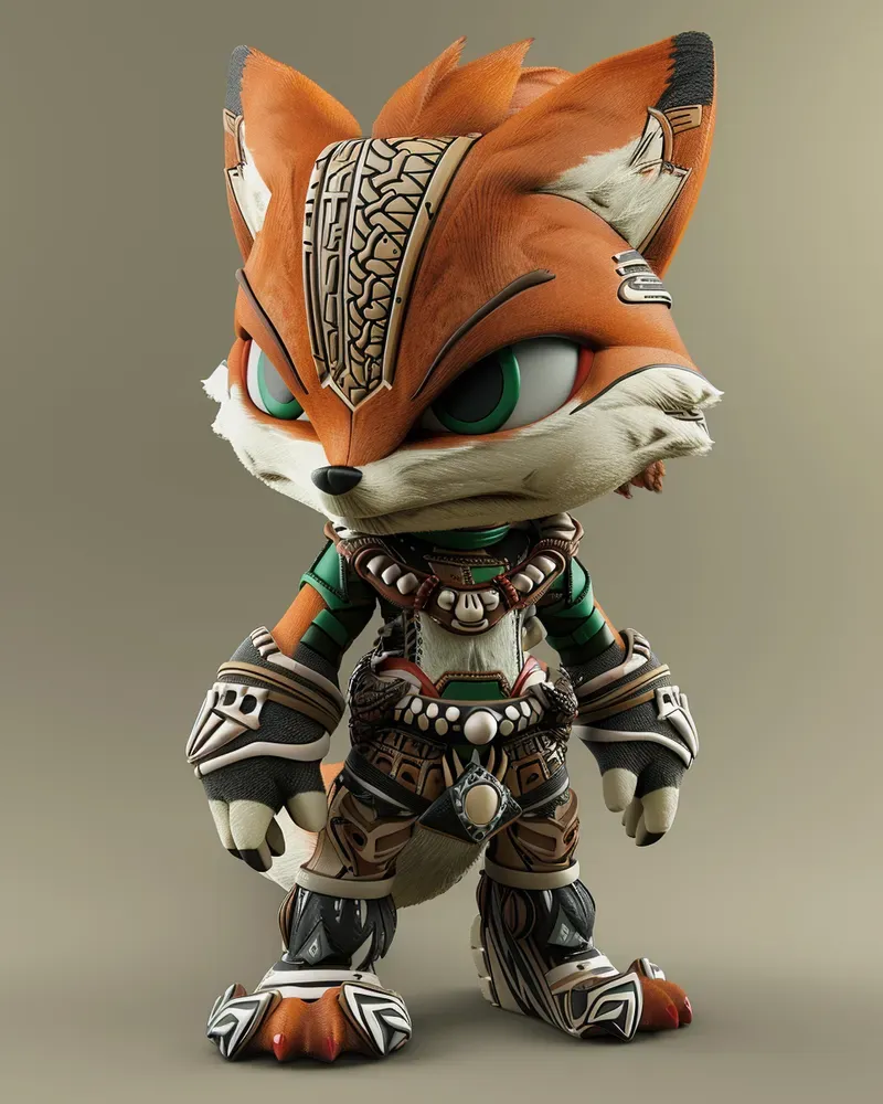 Chibi Maori Inspired Nintendo Characters Midjourney Prompt | PromptBase