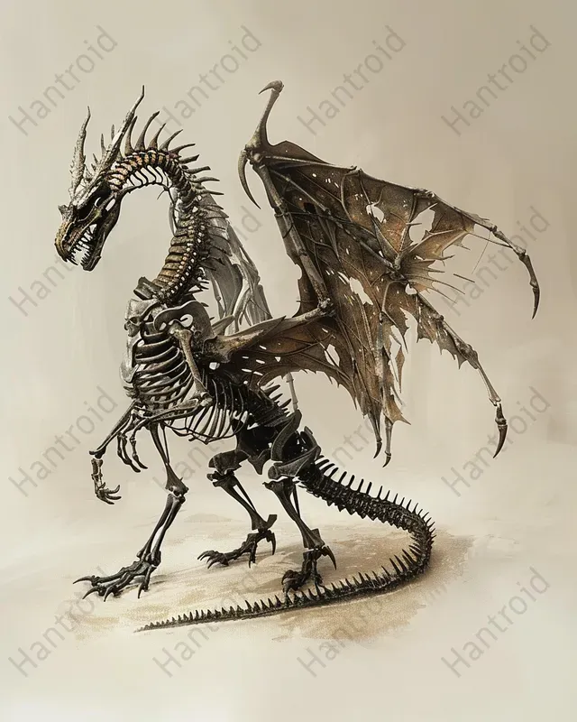 Skullcore Mythic Creatures Midjourney Prompt | PromptBase