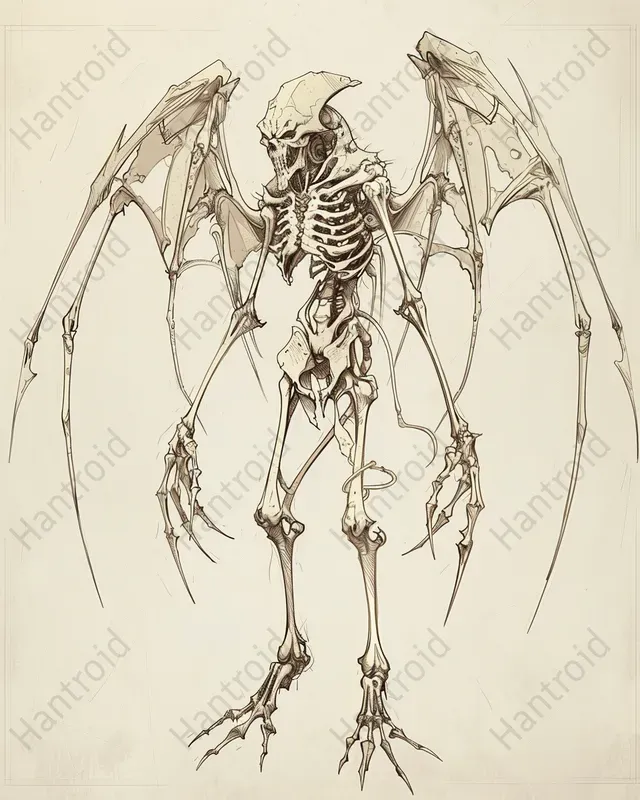 Skullcore Mythic Creatures Midjourney Prompt | PromptBase