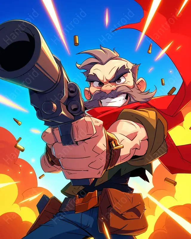 Cartoonized Game Characters Midjourney Prompt | PromptBase