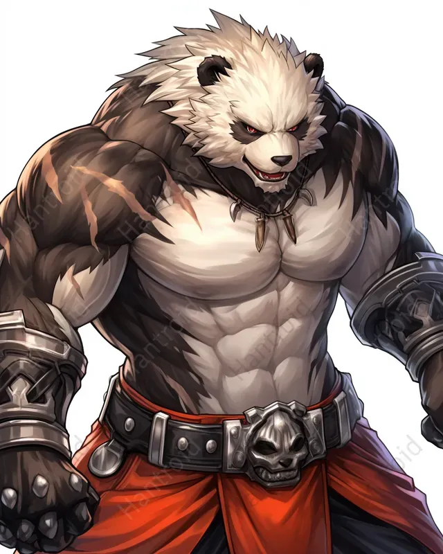 Urban Muscle Anthropomorphic Animals Midjourney Prompt | PromptBase