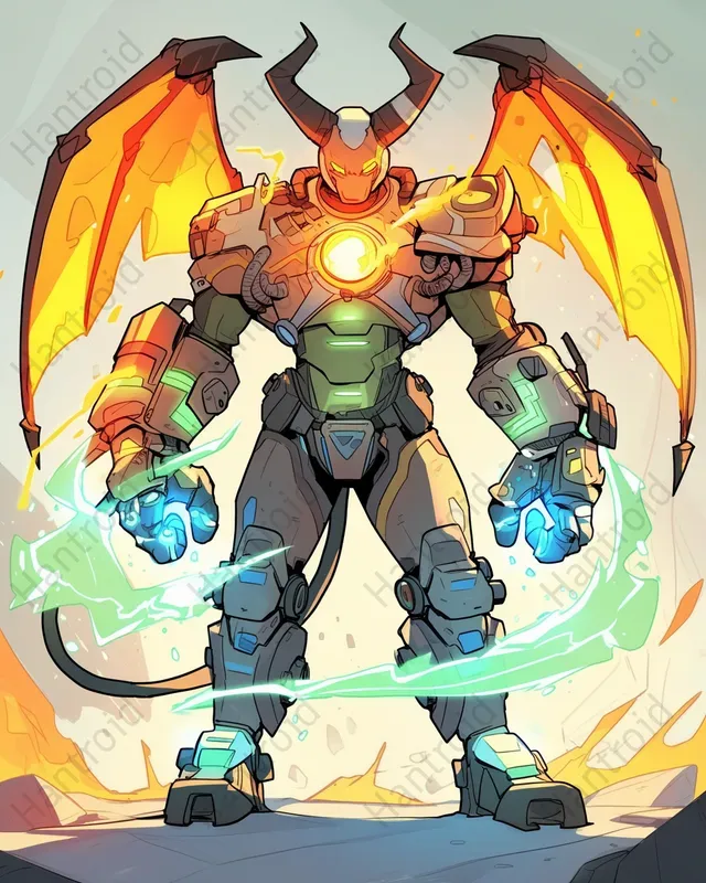 Futuristic Cartoon Characters Midjourney Prompt | PromptBase