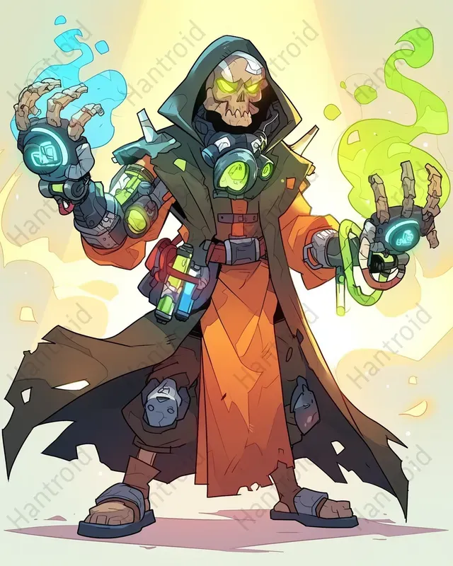 Futuristic Cartoon Characters Midjourney Prompt | PromptBase