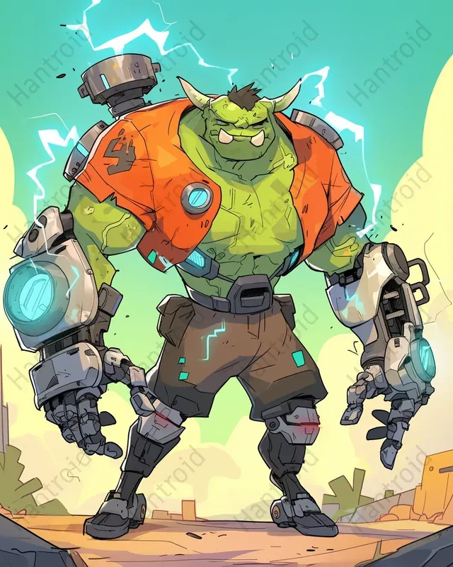 Futuristic Cartoon Characters Midjourney Prompt | PromptBase