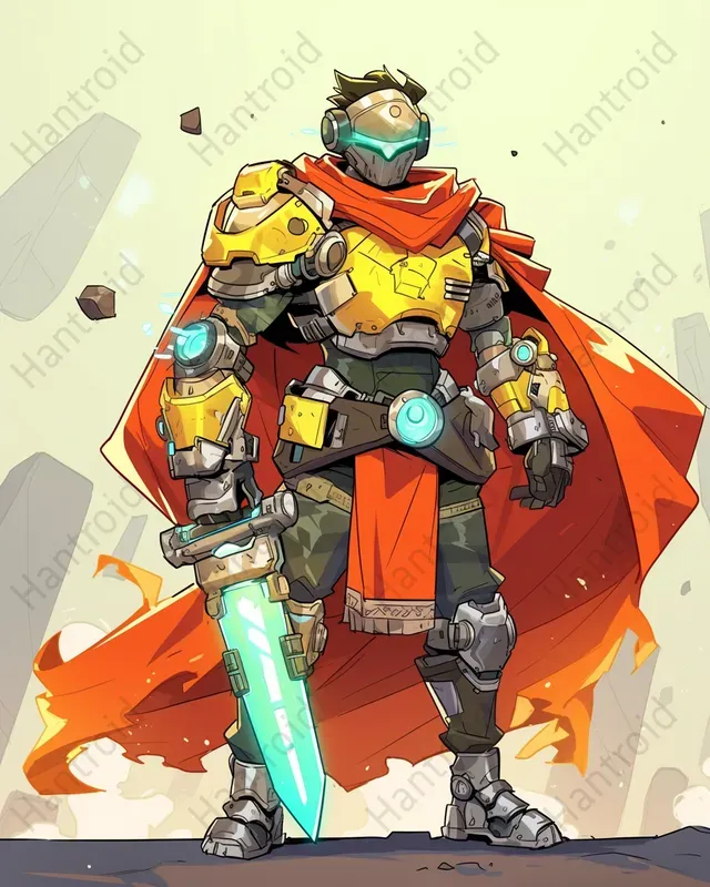 Futuristic Cartoon Characters Midjourney Prompt | PromptBase