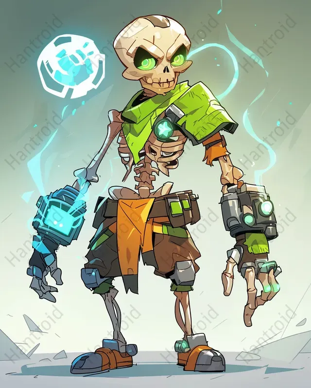 Futuristic Cartoon Characters Midjourney Prompt | PromptBase