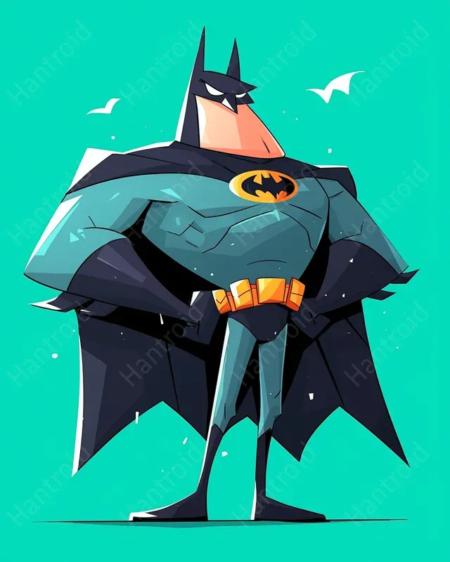 Dynamic Stylized Cartoon Heroes Midjourney Prompt | PromptBase