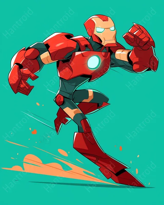 Dynamic Stylized Cartoon Heroes Midjourney Prompt | PromptBase