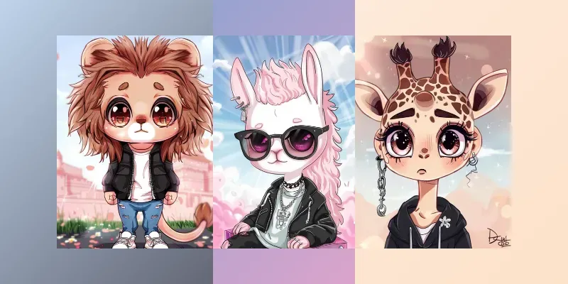 Hyper Chibi Animal Character Generator App | PromptBase